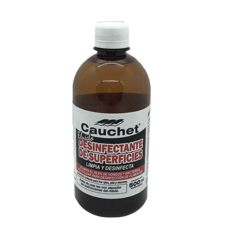 Fluido Desinfectante por 500 cc - Cauchet - Fabricante de productos ...
